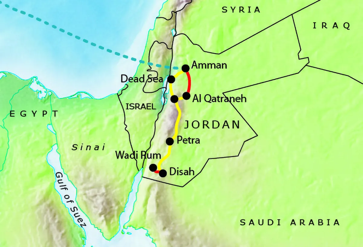 Jordanian Rail Holiday: Jordan 2023