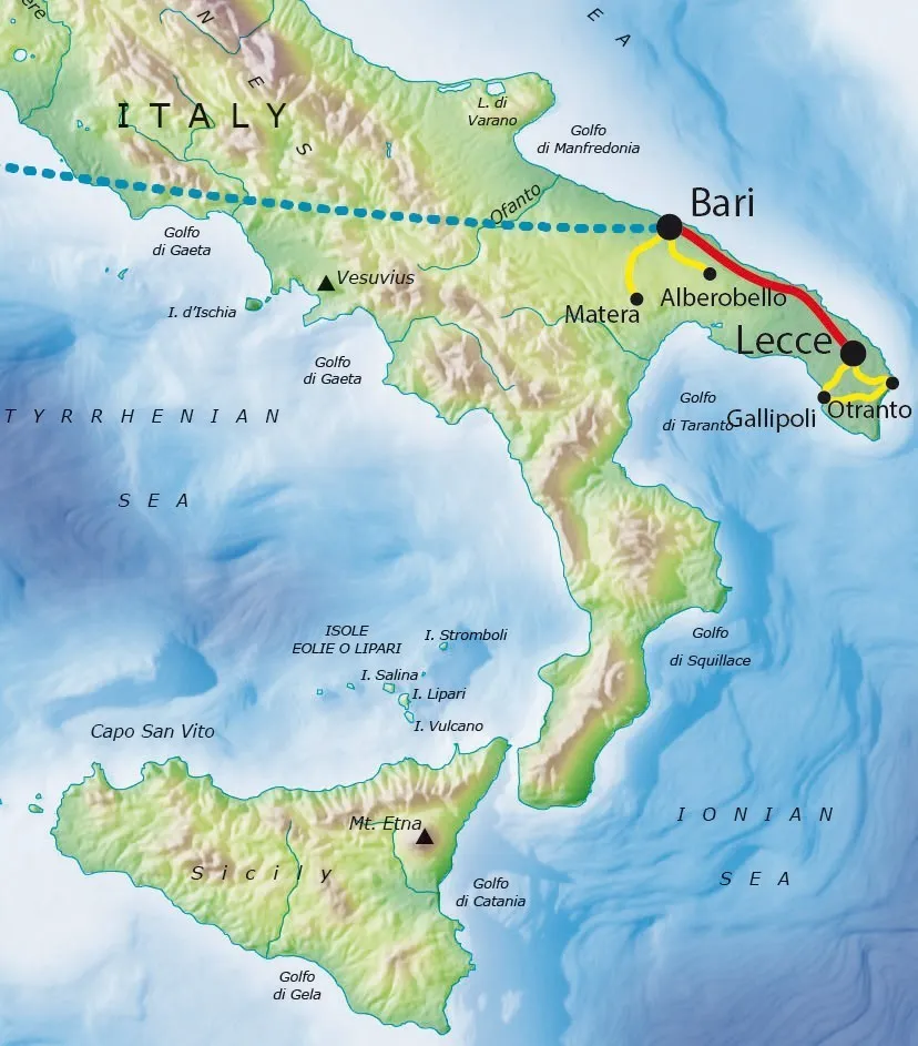 Italian Rail Holiday: Discover Puglia
