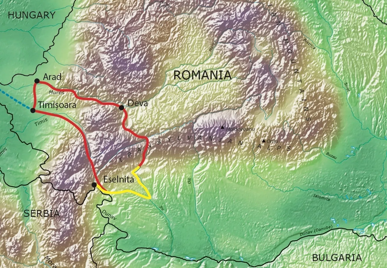 Romanian Rail Holiday: Romania – West & Danube Valley