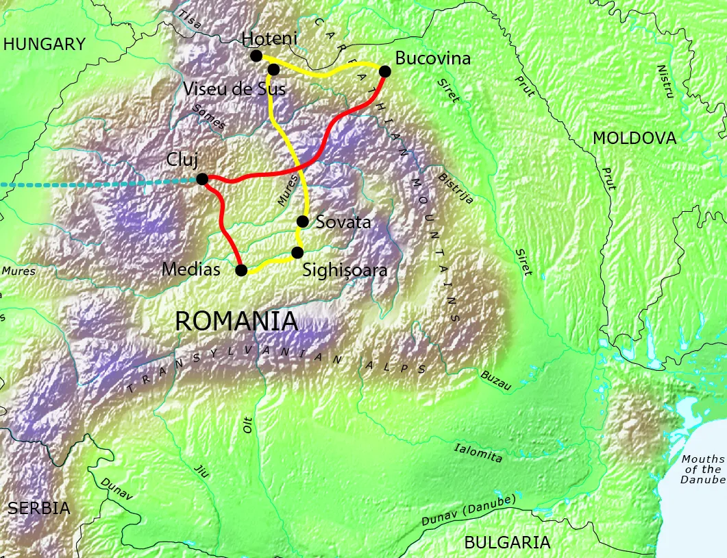 Romanian Private Rail Holiday: Rural Romania
